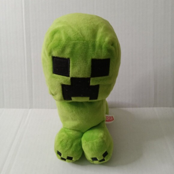 Mattel | Toys | Mattel Minecraft Creeper Plush Toy Flawed Small Stain ...